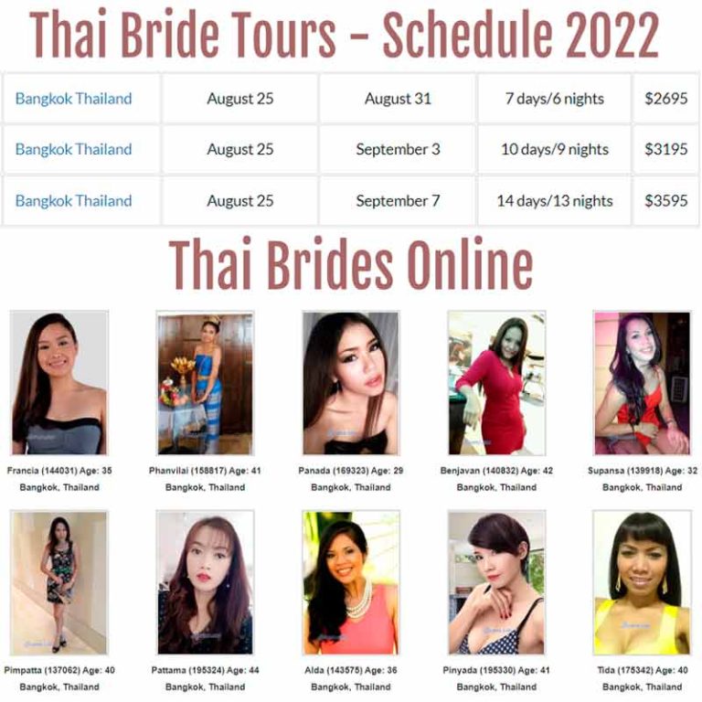 Thai Brides - Thai women for marriage - Mail order brides from Thailand ...